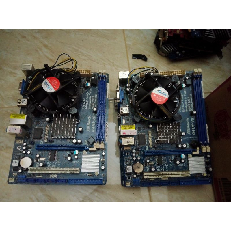 Jual mainboard G41 SOKET 775 paket Core2duo | Shopee Indonesia