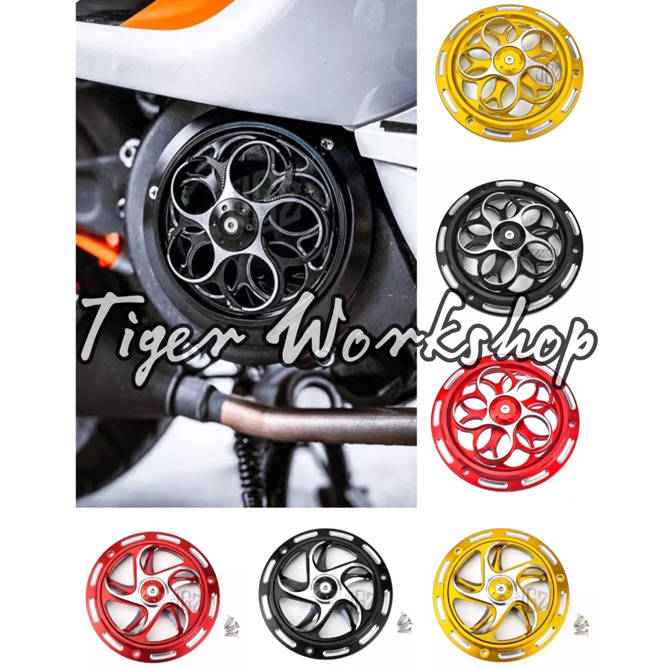 Jual JY ORIGINAL SPINNER COVER PELINDUNG KIPAS RADIATOR CNC VESPA ...