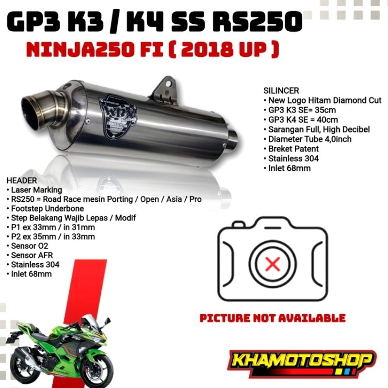 Jual WRX GP3 K3 / K4 SS RS250 NEW NINJA250FI ( 2018 Up ) | Shopee Indonesia