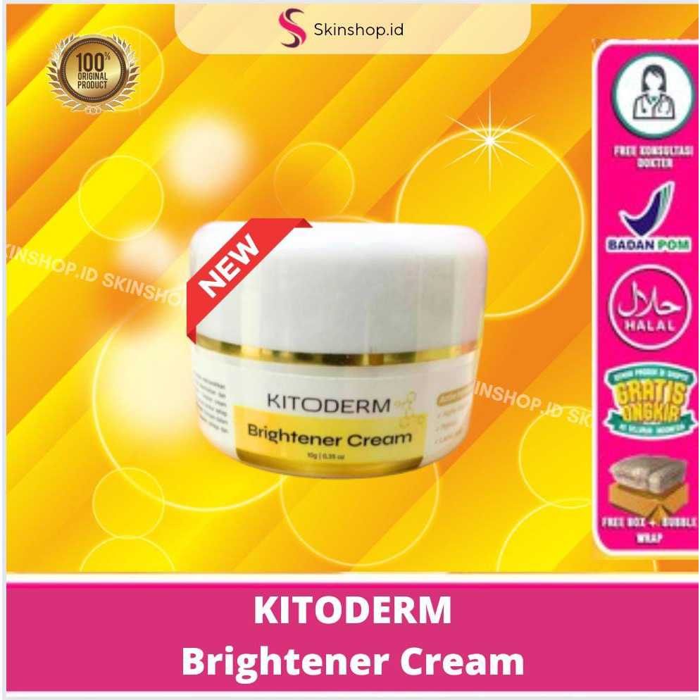 Jual Kitoderm Brightener Cream 10gr Original / Tabir Surya Pencerah ...