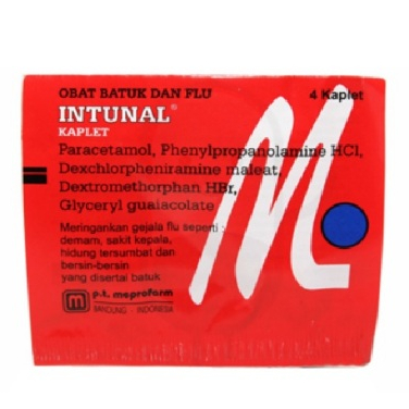 Jual INTUNAL TAB STRIP 4 TABLET | Shopee Indonesia