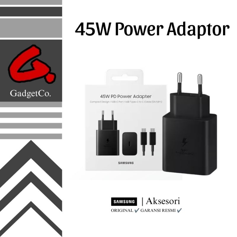 Jual Samsung Travel Adapter 45W Original EP-T4511 | Shopee Indonesia