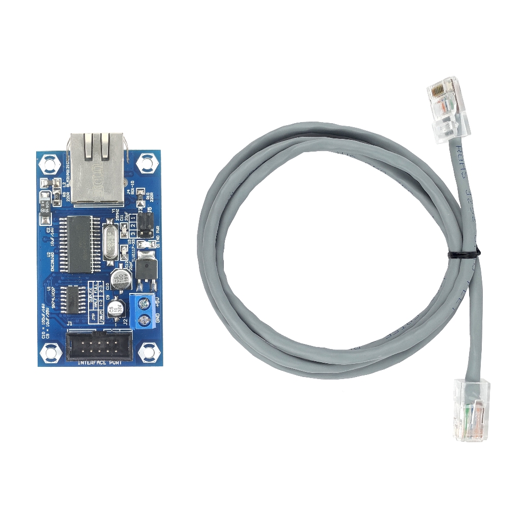 Jual Ethernet Module EMS Chip ENC28J60 | Shopee Indonesia