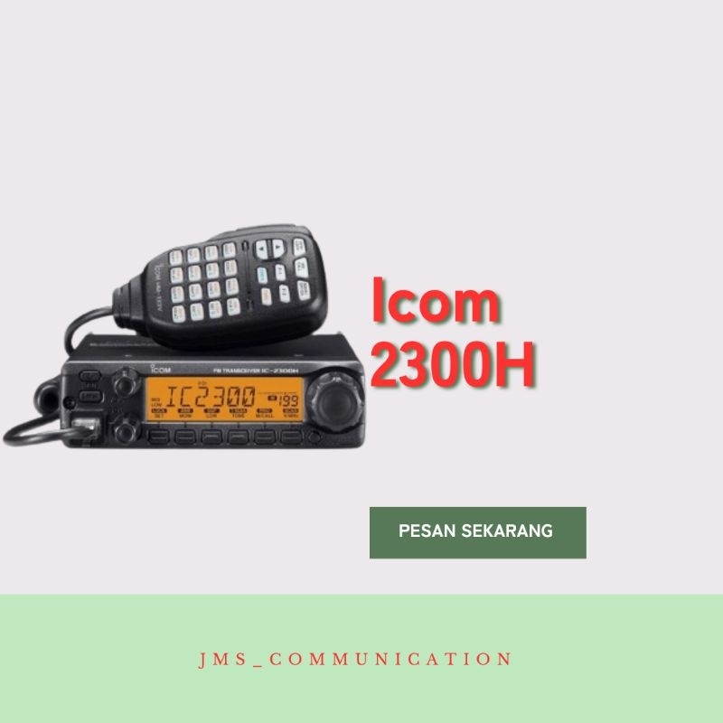 Jual Radio RIG Mobile HT ICOM IC-2300H | Shopee Indonesia