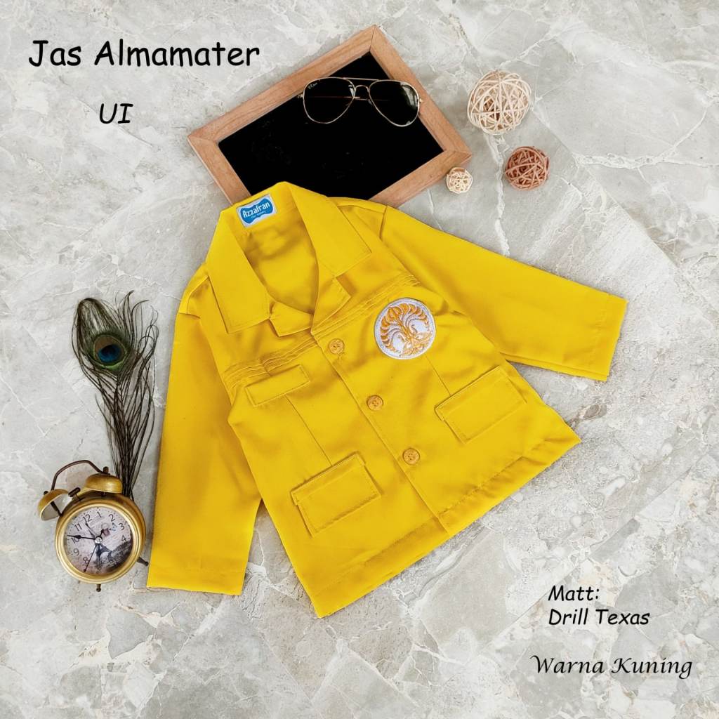 Jual JAS ALMAMATER UI VERSI JUNIOR / JAS ALMET ANAK / BAJU RESMI ...