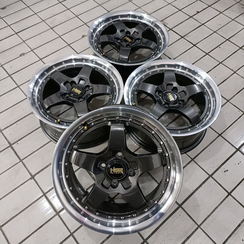 Jual Velg Bekas Racing Hsr Bob Ring 16 Buat Jazz Brio Yaris Ayla Sigra Calya | Shopee Indonesia