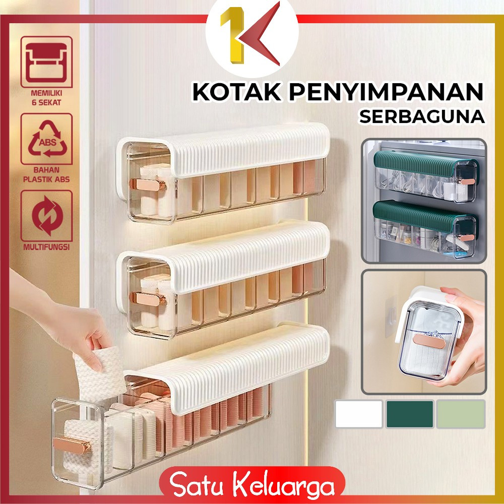 Jual SK-C971 Kotak Penyimpanan Serbaguna Tempel Dinding / Kotak Kaos ...