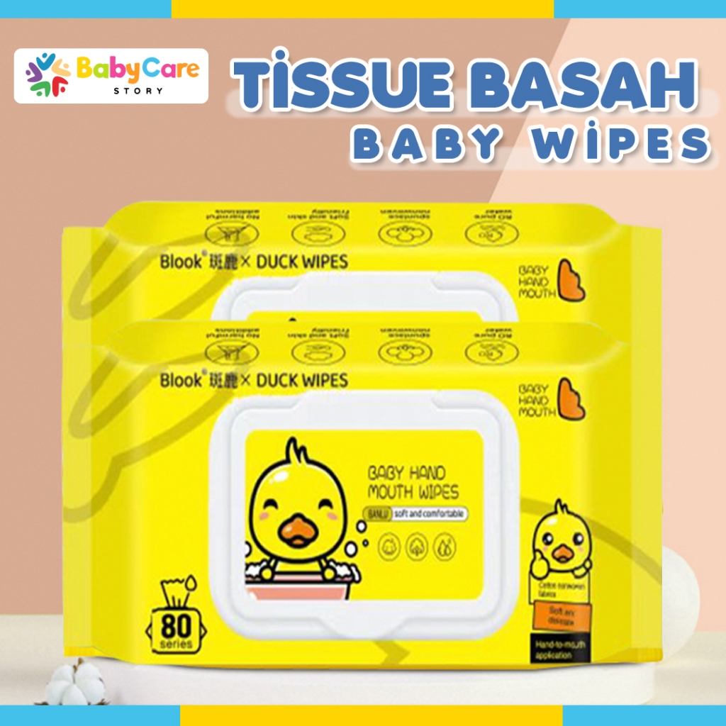 Jual PROMO! Tissue Basah Bayi Newborn Ganti Popok Diapers Anak Baby Wet ...