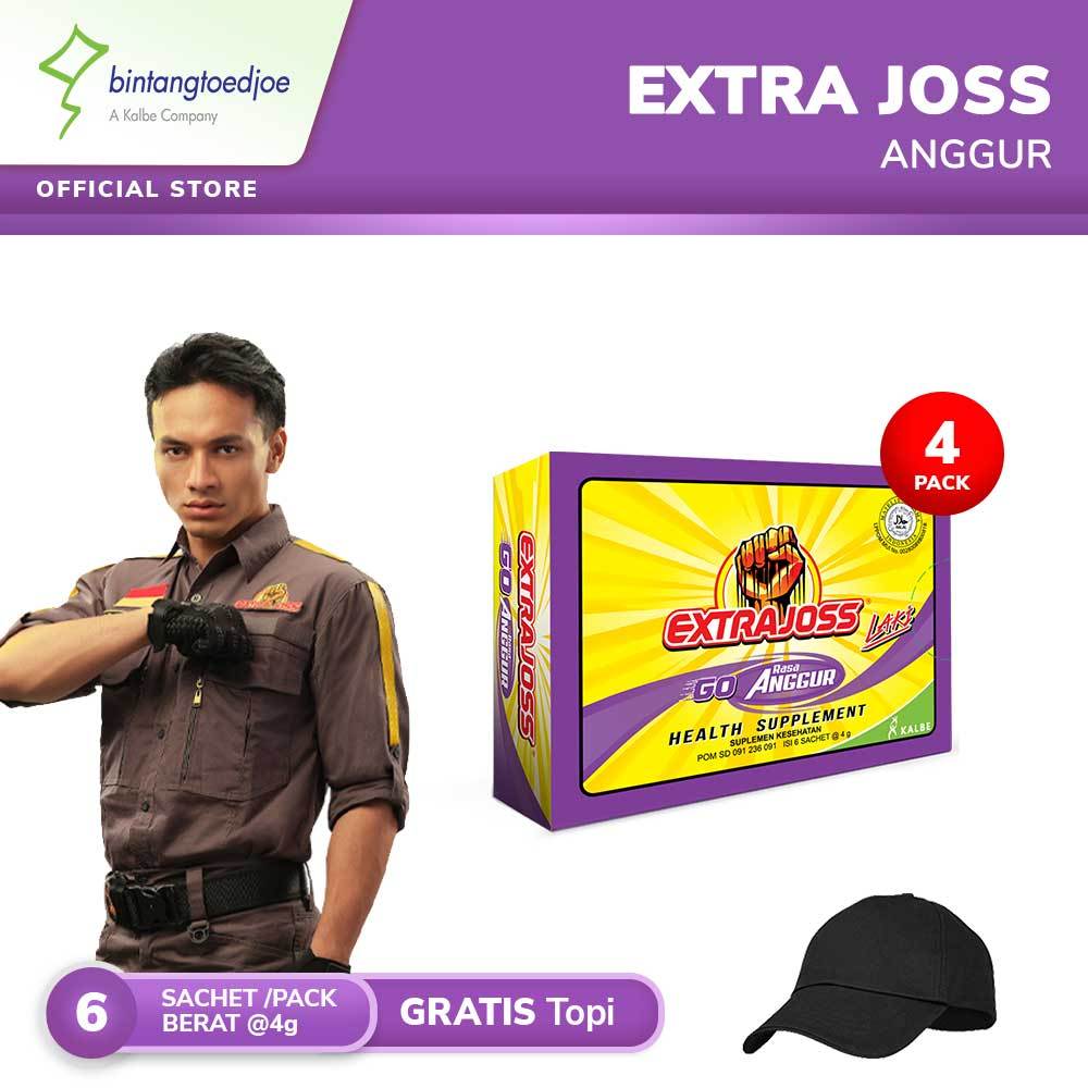 Jual Extra Joss Anggur 4 Pack (24 sachet) | Shopee Indonesia