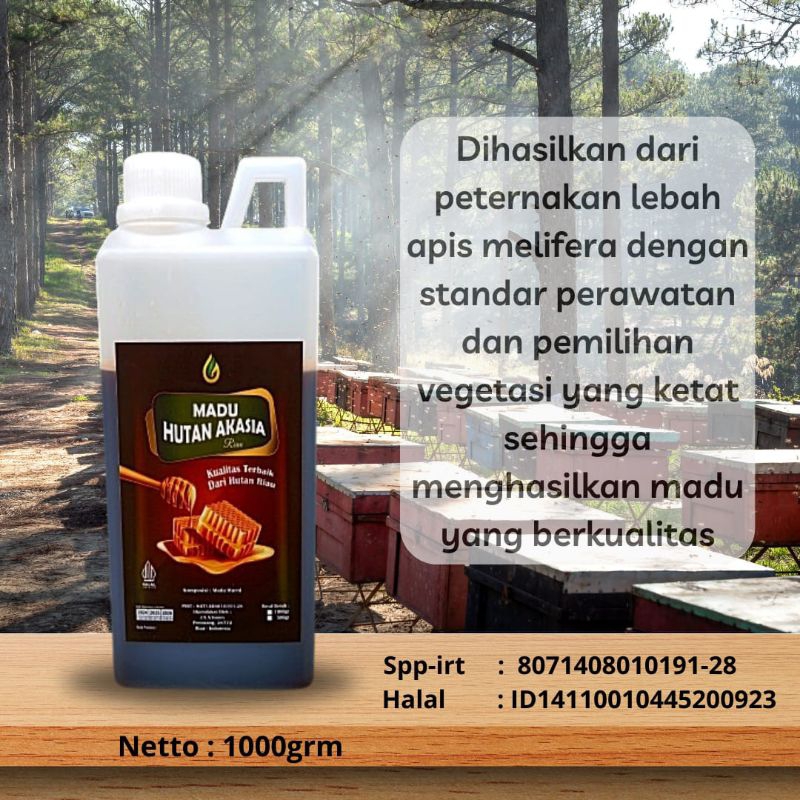 Jual Madu hutan akasia (acacia crassicarpa) riau . 100% madu murni ...