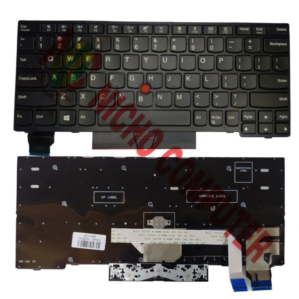 Jual Keyboard Lenovo Thinkpad X280 X280 Type 20KF 20KE No Backlight ...