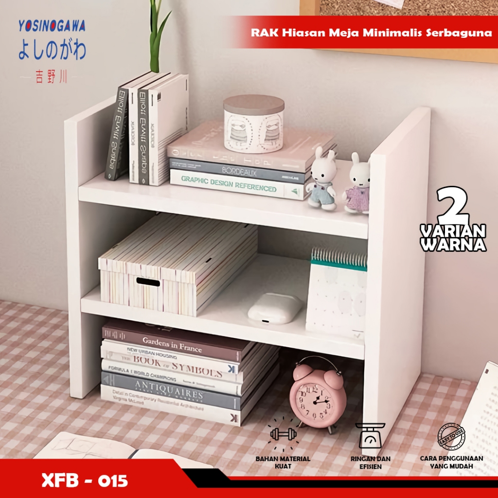 Jual Rak 2 Susun Black and White / Meja Penyimpanan Ruang Keluarga ...