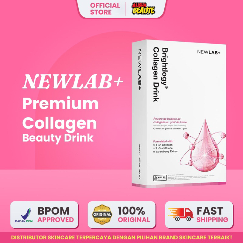 Jual NEWLAB Premium Collagen Beauty Drink 15 sachet | Shopee Indonesia