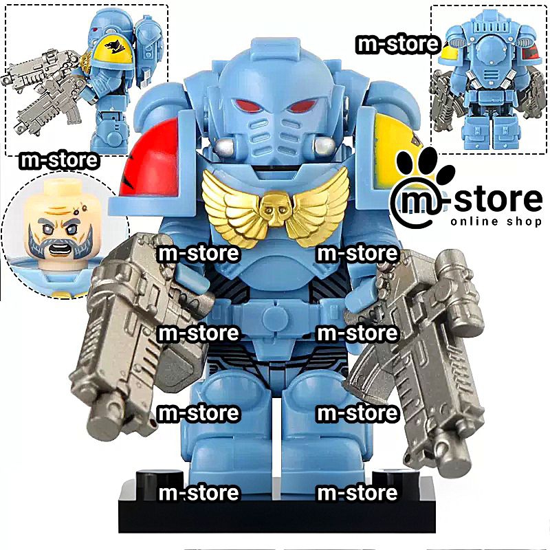 Jual brick wh40k space wolves mini toy figure | Shopee Indonesia