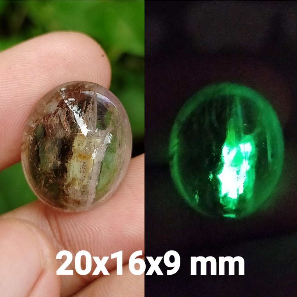 Jual BATU KECUBUNG ANTIK SMOKY MENYALA CAHAYA cek batu lainnya yaman ...