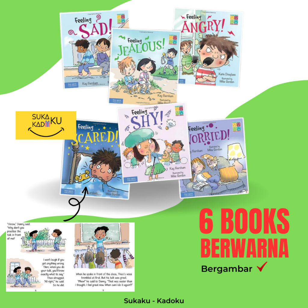 Jual Everyday Feelings and Emotions English Book Import Buku Edukasi ...