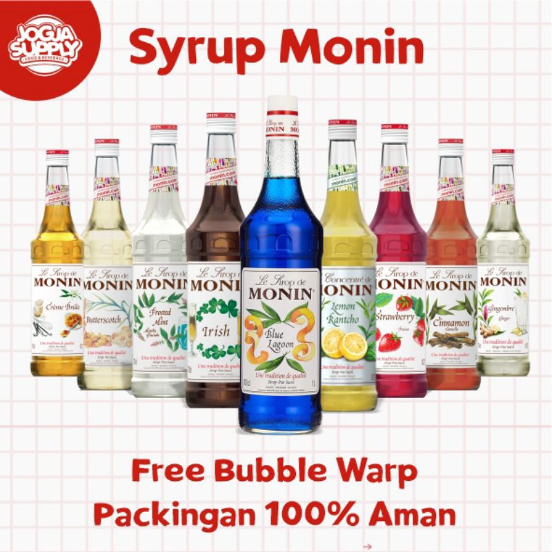 Jual Monin Syrup/ Syrup Monin All Varian (Botol 700ml) | Shopee Indonesia