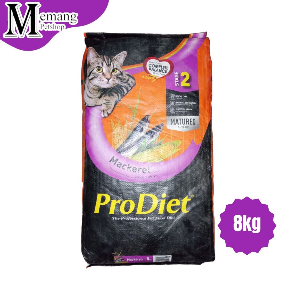 Jual ProDiet 8Kg - Mackarel - Makanan Kucing - Cat Food - Pro Diet ...