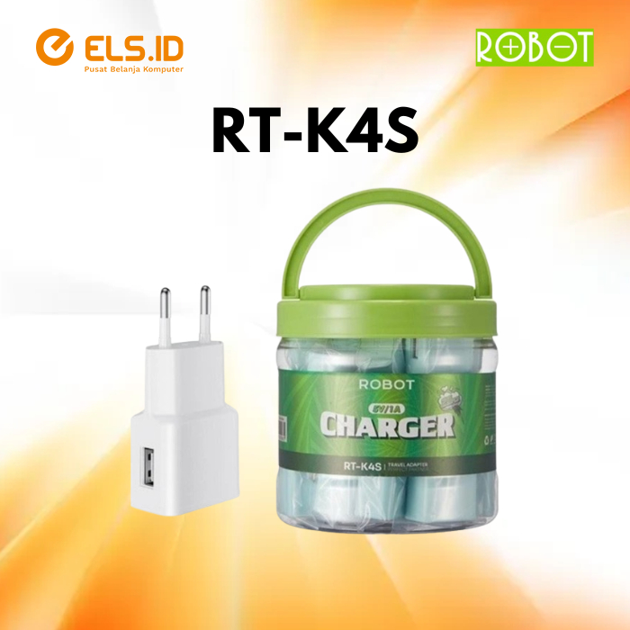 Jual Robot RT-K4S USB Adapter Smart Charging 5V 1A | Shopee Indonesia