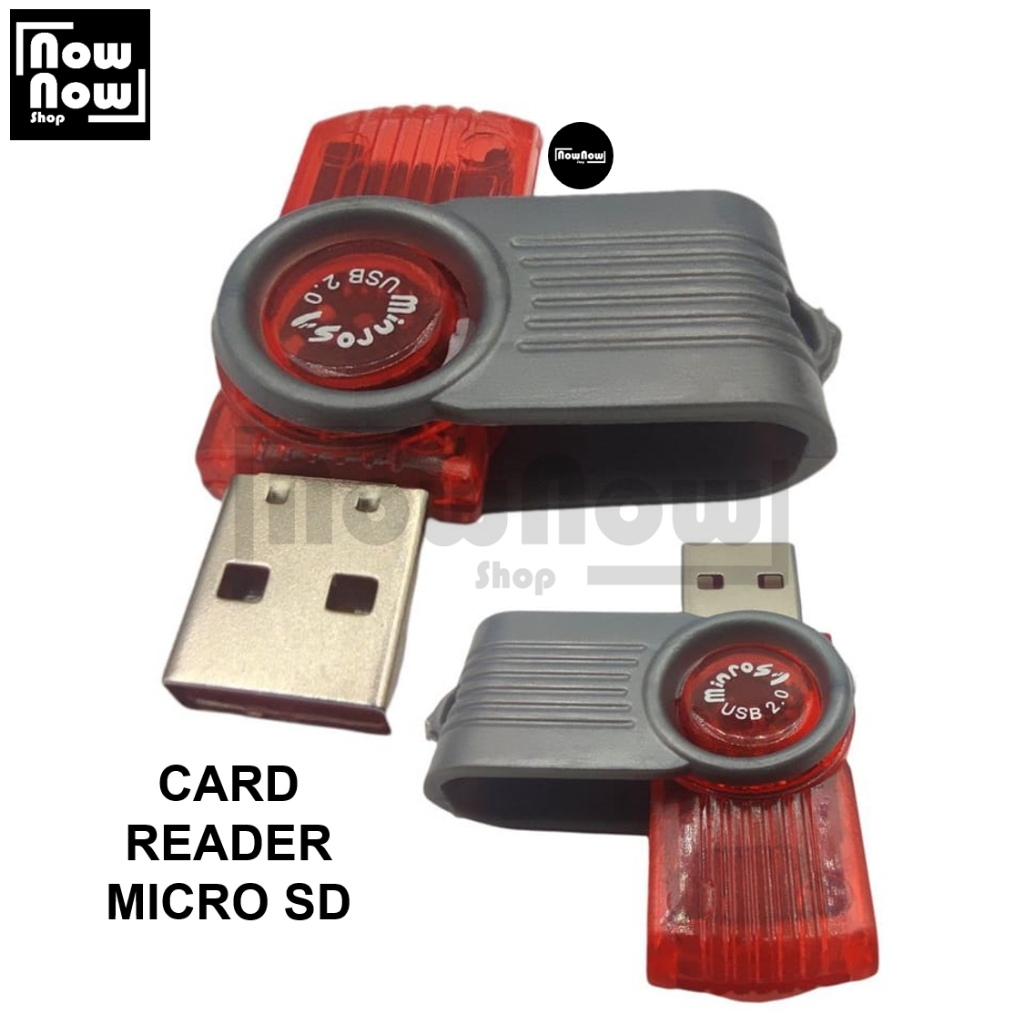 Jual Card Reader Micro SD 1 SLOT Alat Pembaca Kartu SD Micro TF Memori ...