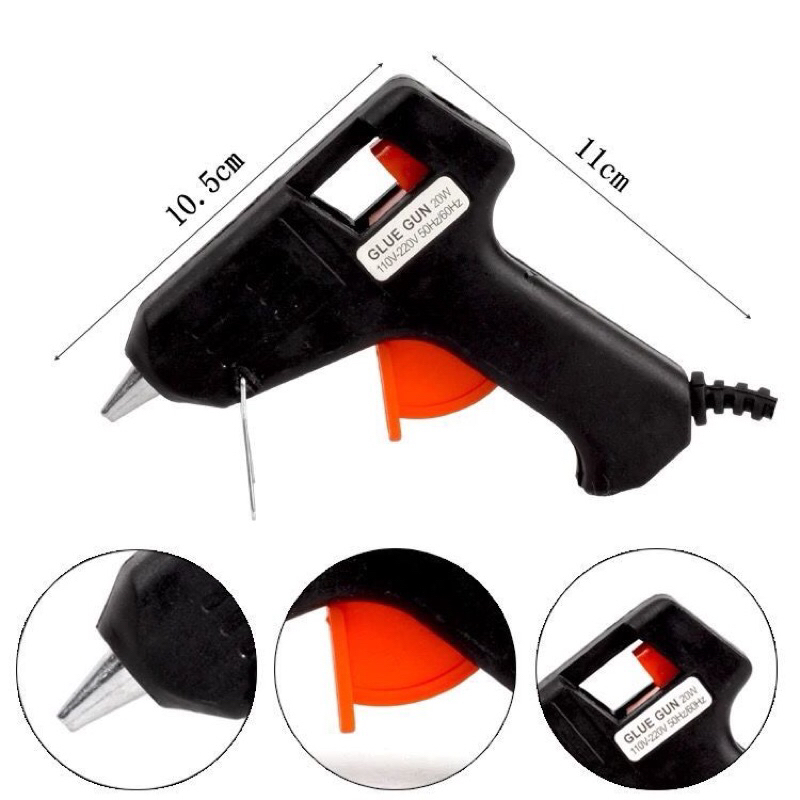 Jual Alat Lem Tembak Glue Gun Stick Hot Melt Alat Lem Lilin Tembak ...