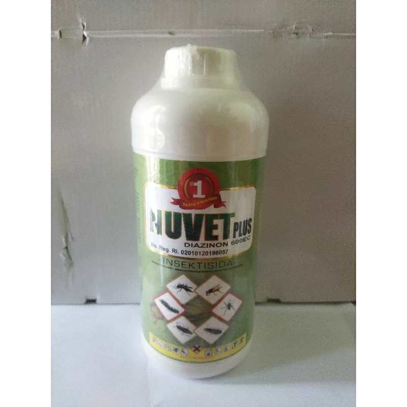 Jual obat nyamuk fogging nuvet plus 600 EC kemasan 1 liter | Shopee ...