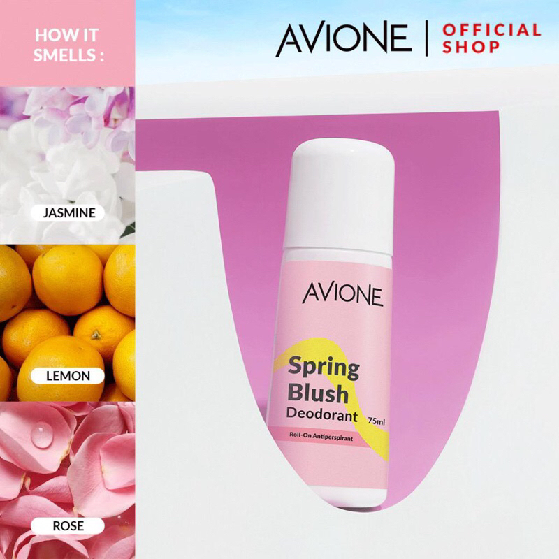 Jual AVIONE Roll-On Antiperspirant Deodorant 75 ml | Shopee Indonesia