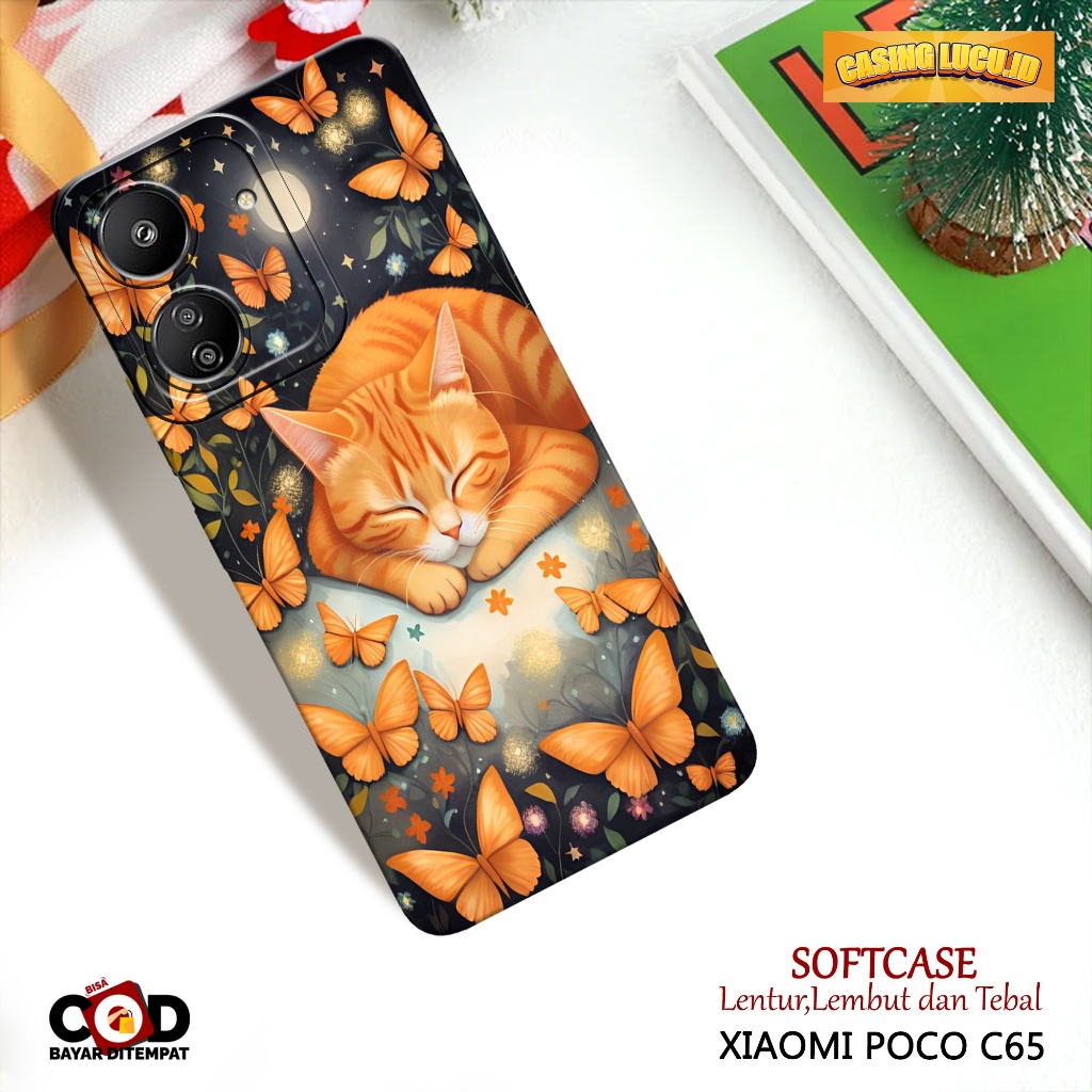 Jual Case Hp Xiaomi Poco C65 Terbaru Case Motif Kucing Casing Hp Xiaomi ...