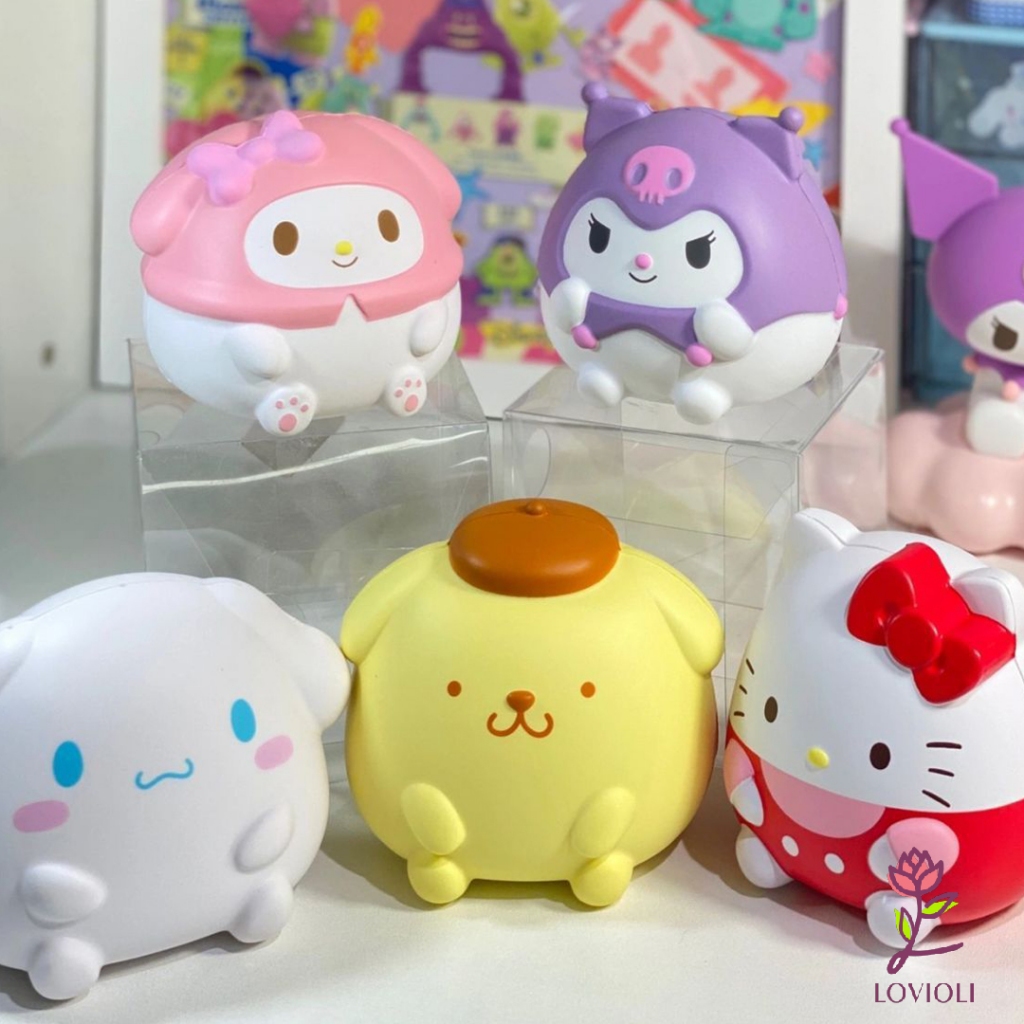 Jual Lovioli Squishy Sanrio Cute Karakter Hello Kitty Cinamoroll Kuromi