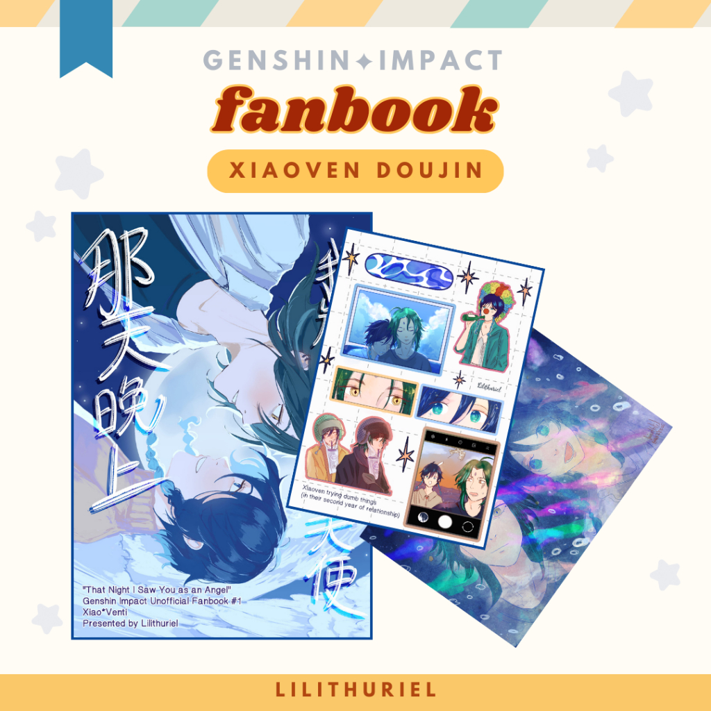 Jual Doujinshi Xiao Venti Genshin Impact Xiaoven Venxiao | Shopee Indonesia