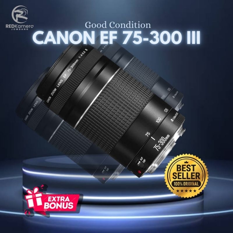 Jual Tele Canon 75-300 USM/II/III Cocok Buat Foto Sport | Shopee Indonesia