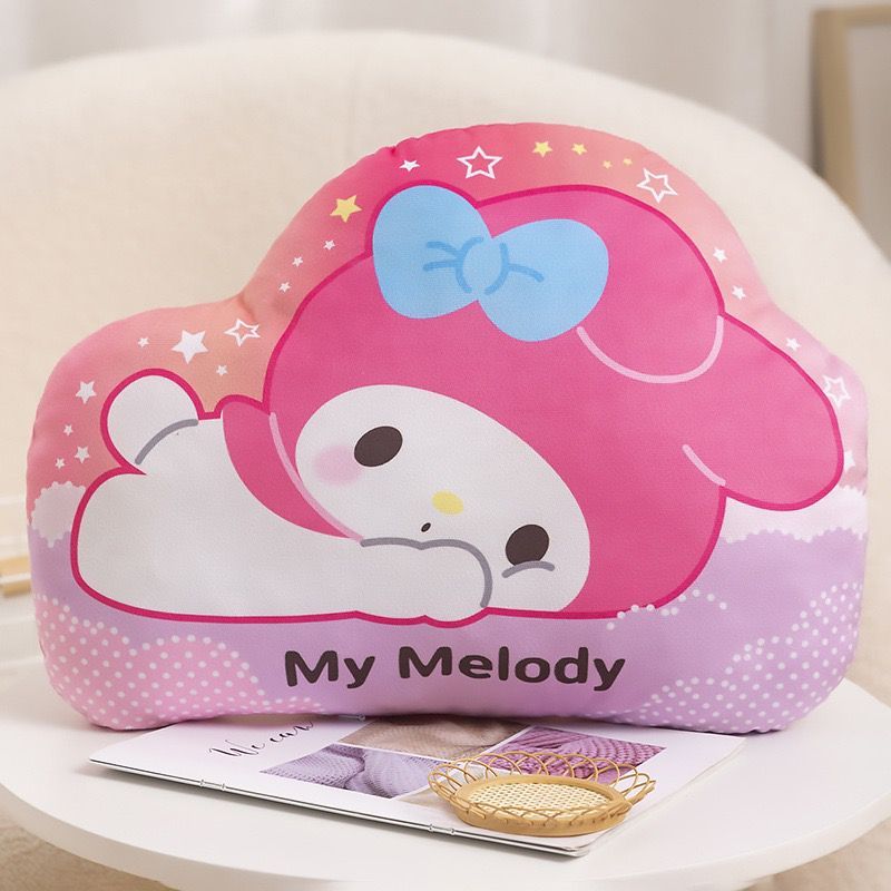 Jual Bantal Boneka Karakter Sanrio Kuromi Melody Cinnamorol 35cm Bahan Plush Halus dan Lembut ...