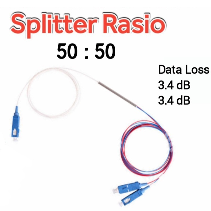 Jual Splitter Ratio Fiber Optic 50:50 FUJITOMO/XUMIKURA | Shopee Indonesia