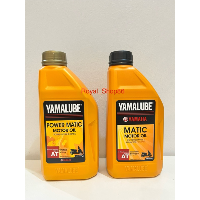 Jual OLI YAMALUBE MATIC SERIES (POWER MATIC SAE 10W-40 800 ML & OLI ...