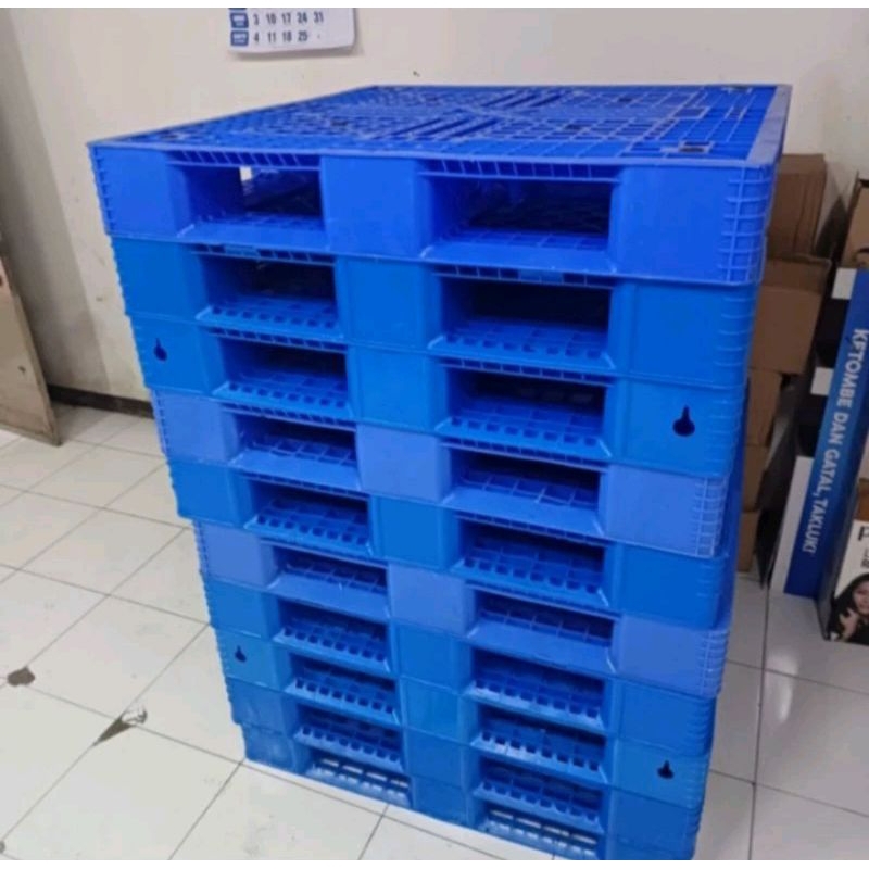 Jual palet plastik palet tatakan barang 110x110x12 | Shopee Indonesia