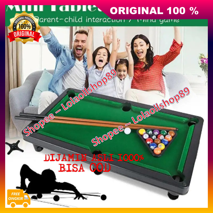 Jual Pool 8 Mini Mainan Anak Meja Biliard Meningkatkan Kemampuan ...