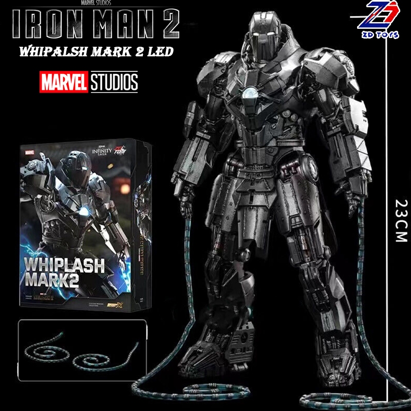 Jual Mainan Action Figure Iron Man Whiplash Ivan Vanko Musuh Tony Stark ...
