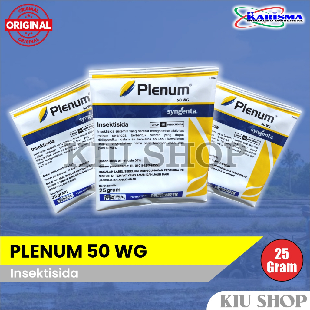 Jual Grosir / PLENUM 50 WG - 25 Gram / Insektisida Cabai & Padi Sawah ...