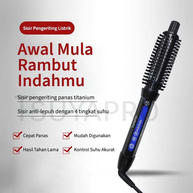 Jual CATOK BRUSH IRON KOREA PROFESSIONAL / CATOK SISIR BLOW ELEKTRIK ...