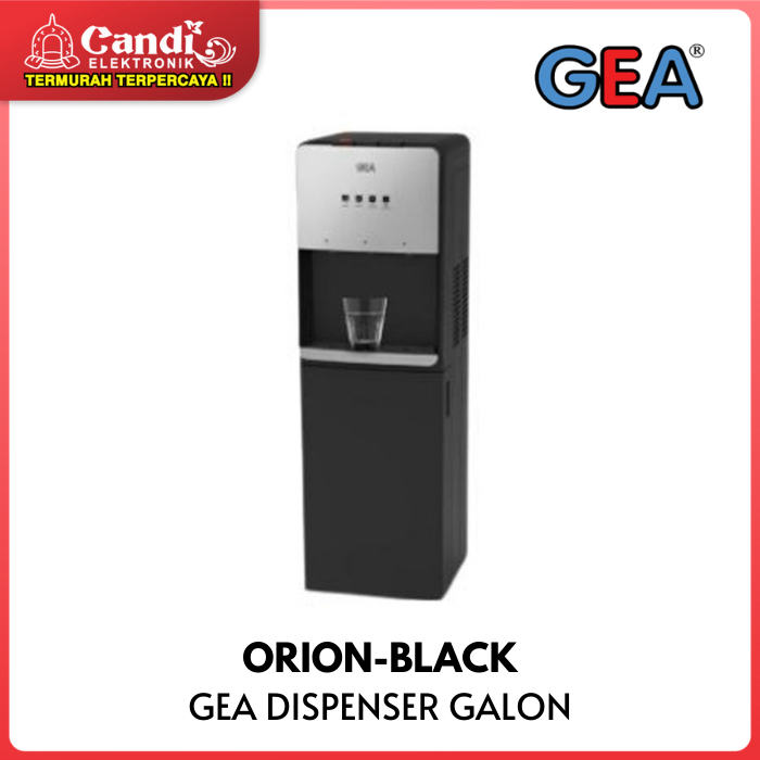 Jual GEA Dispenser Galon Bawah ORION-BLACK | Shopee Indonesia