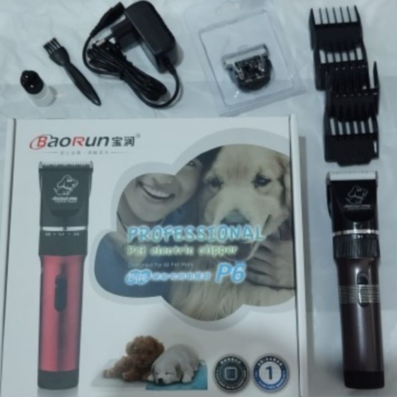 Jual Baorun P6 Original Alat Cukur Elektrik Bulu Hewan -Kucing Kambing Domba Anjing dll ...