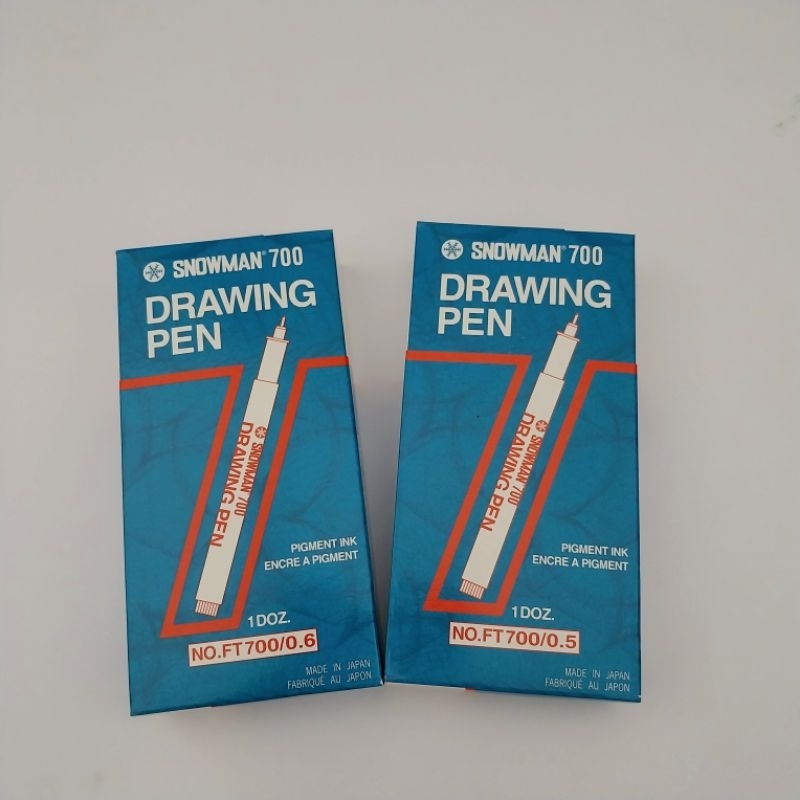 Jual (1 pcs) Snowman Drawing Pen FT-700 / Calligraphy Pen | Shopee ...