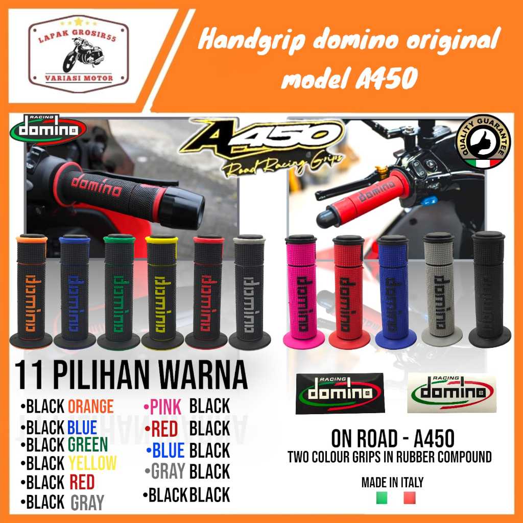 Jual Grip Hand grip domino Original Model A450 Satu set Universal ...