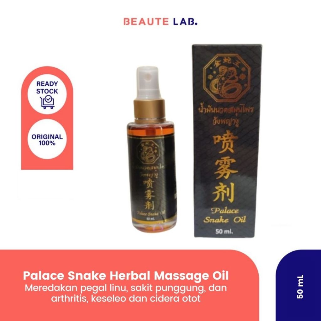 Jual Palace Snake Oil 50ml - Minyak Gosok / Pijat - Original Thailand | Shopee Indonesia