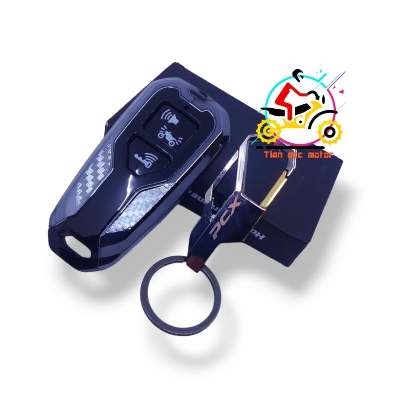 Jual paket gantungan kunci logo PCX dan cover remote Honda NEW PCX 160 ...