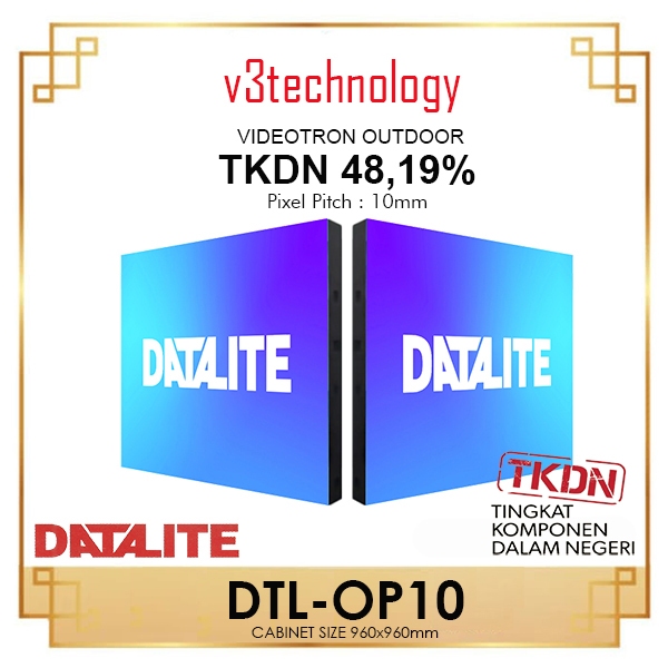 Jual DATALITE DTL-OP10 Videotron Outdoor 10mm - TKDN | Shopee Indonesia