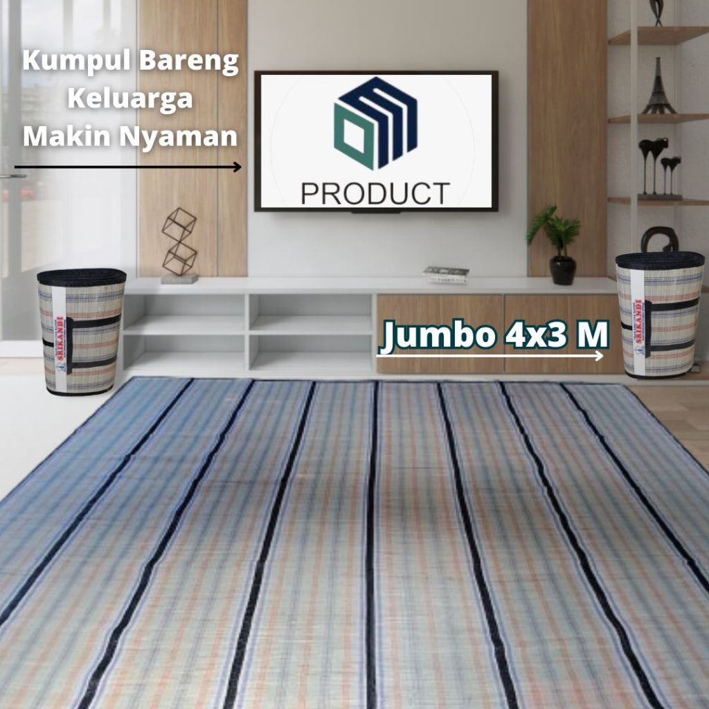 Jual Tikar Lipat piknik Jumbo 4x3m | Shopee Indonesia