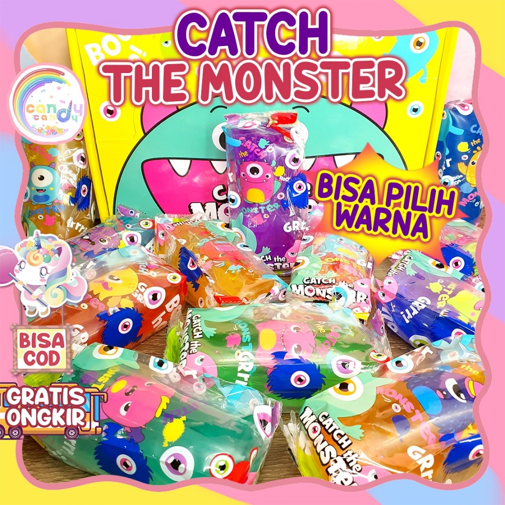 Jual Mainan Anak Catch The Monster Limited Edition RHINO | Shopee Indonesia