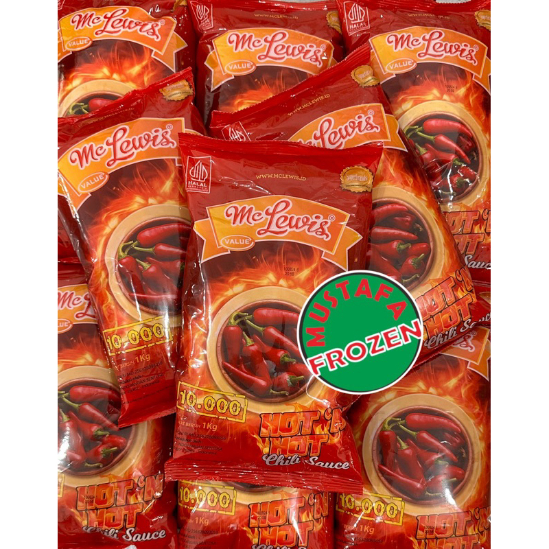 Jual McLewis Hot&Hot Chili Saos 900gr | Shopee Indonesia