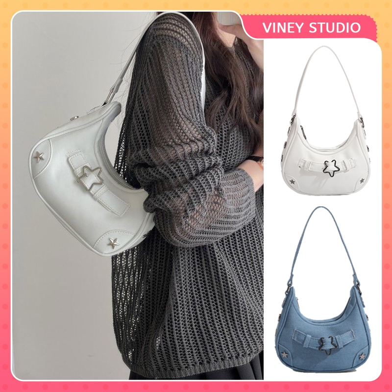 Jual Tas Bahu Kulit Wanita Tas Hp Cewek Shoulder Bag Tas Ketiak Wanita ...